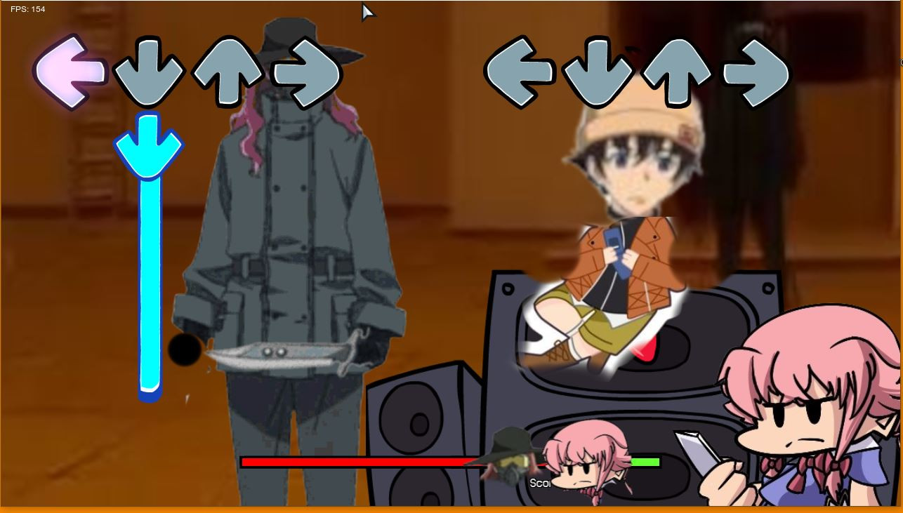 [SENSITIVE CONTENT] Mirai Nikki/The Future Diary FNF MOD Mod for Friday ...