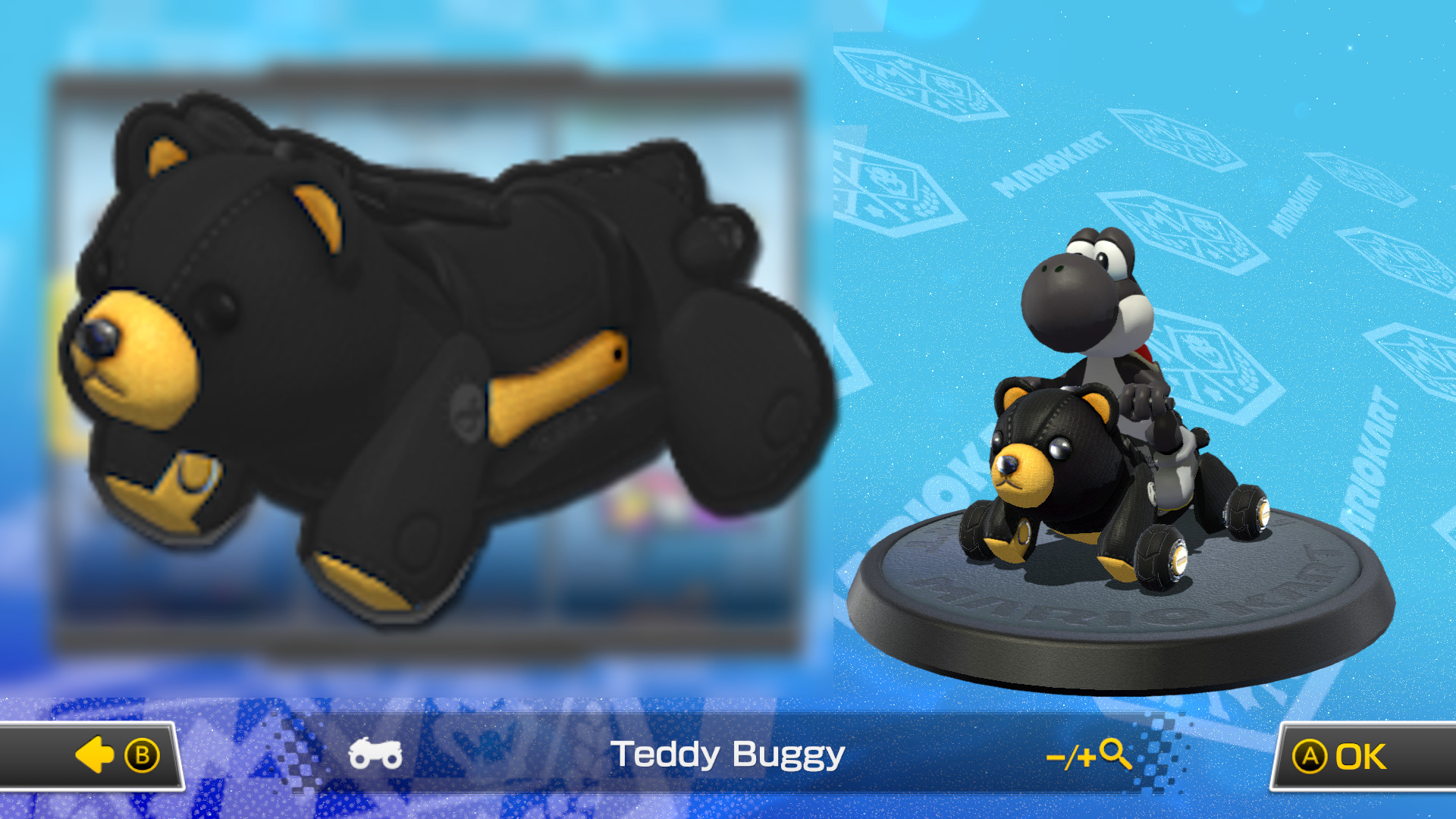 Black Teddy Buggy Mod for Mario Kart 8 Deluxe | MK8D Mods