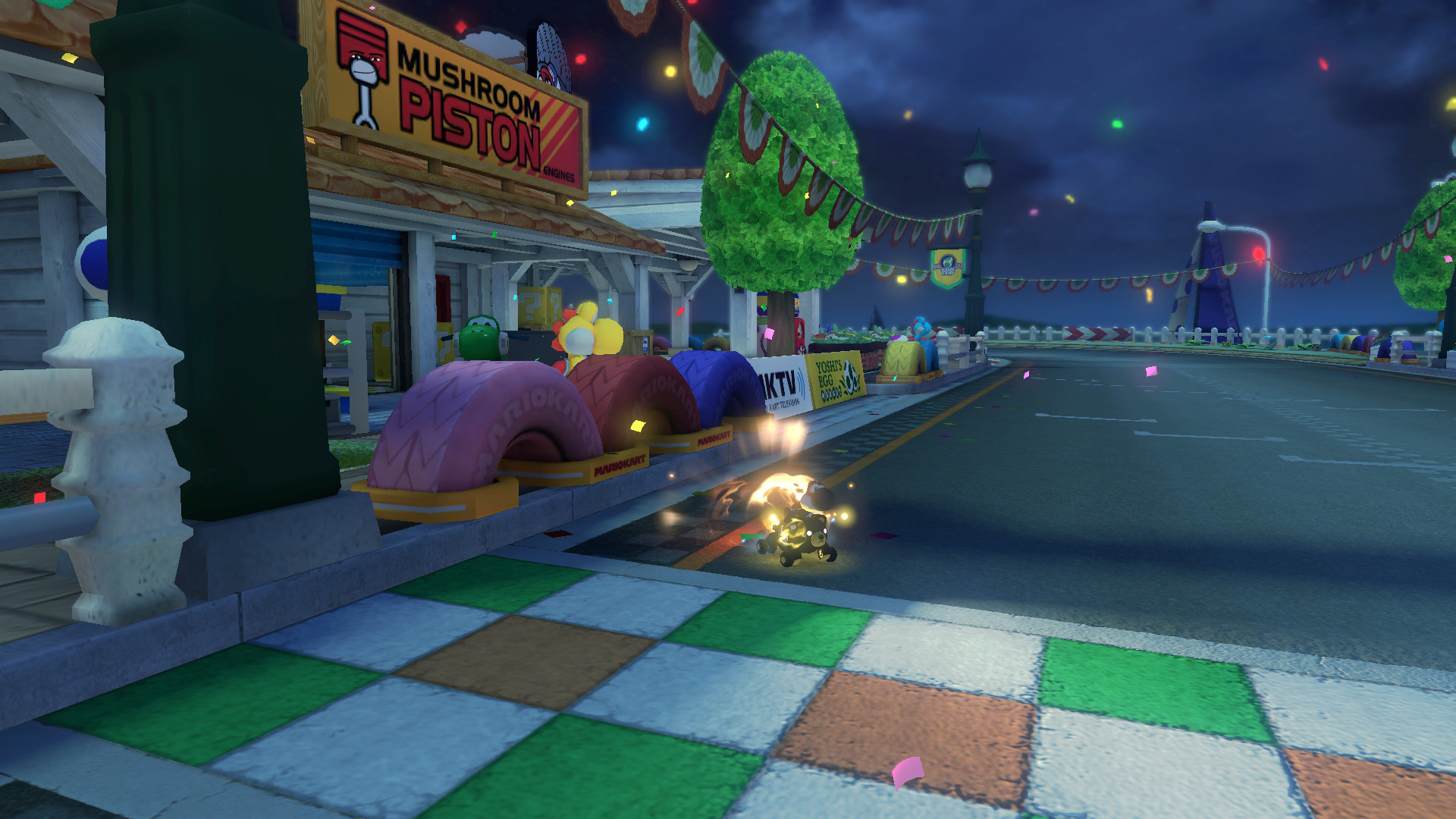 Black Teddy Buggy Mod for Mario Kart 8 Deluxe | MK8D Mods