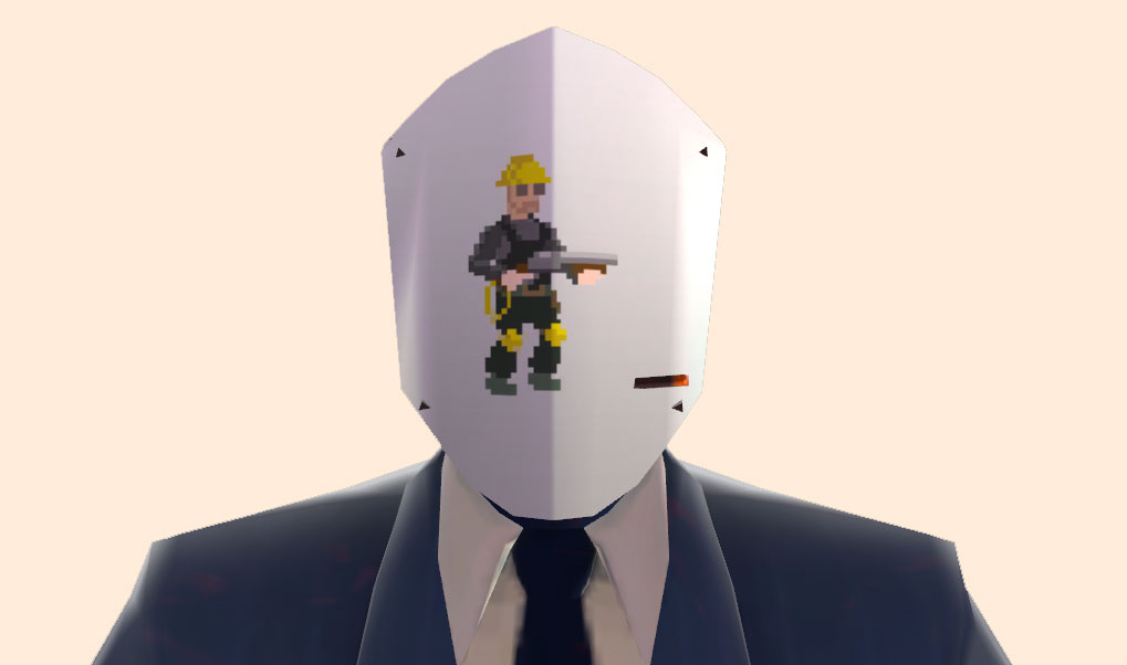 8-bit Spy Mask Pack Mod for Team Fortress 2 | TF2 Mods