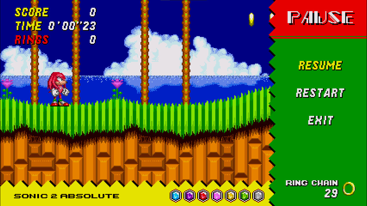 Acurrate Flat HUD Mod for Sonic The Hedgehog 2 Absolute | S2A Mods