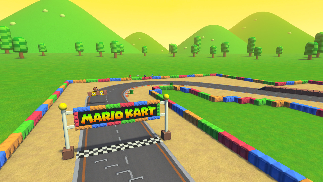 RMX Mario Circuit 1 (FunkyRacer) Mod for Mario Kart 8 Deluxe | MK8D Mods