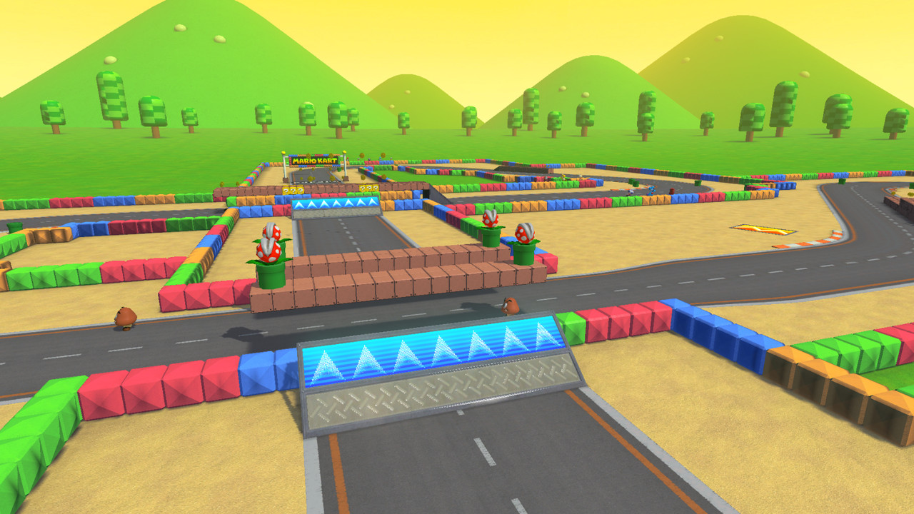 RMX Mario Circuit 1 (FunkyRacer) Mod for Mario Kart 8 Deluxe | MK8D Mods