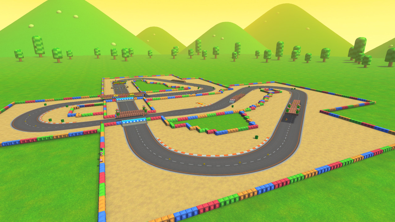 RMX Mario Circuit 1 (FunkyRacer) Mod for Mario Kart 8 Deluxe | MK8D Mods