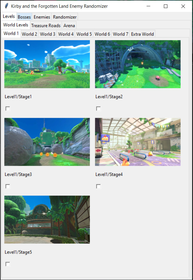 Enemy Randomizer Mod for Kirby and the Forgotten Land | K:FL Mods