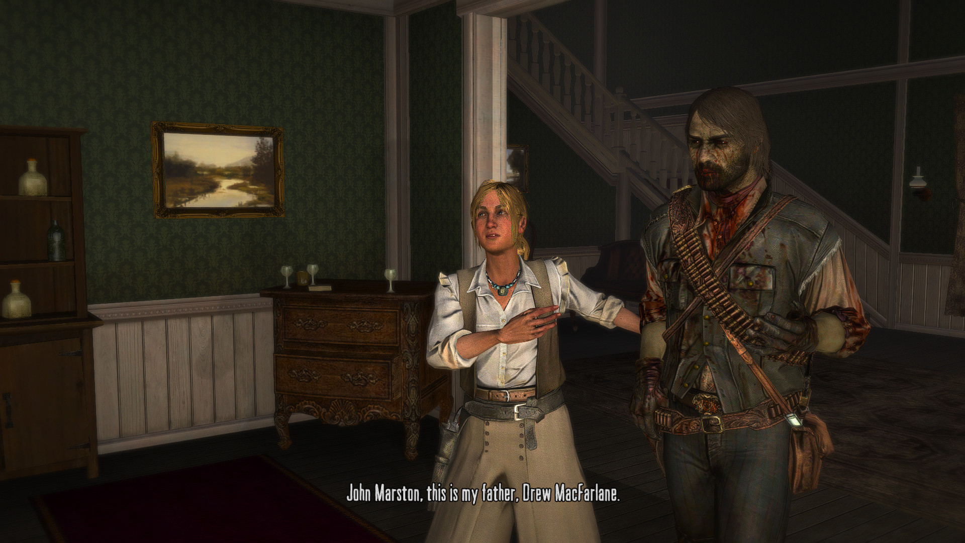 Beta Zombie John over Default Outfit Mod for Red Dead Redemption | RDR1 ...