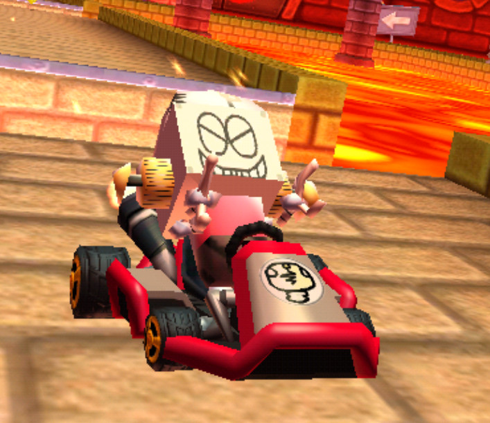 Robot Jones (Mario Kart 7 Custom Character) Mod for Mario Kart 7 | MK7 Mods