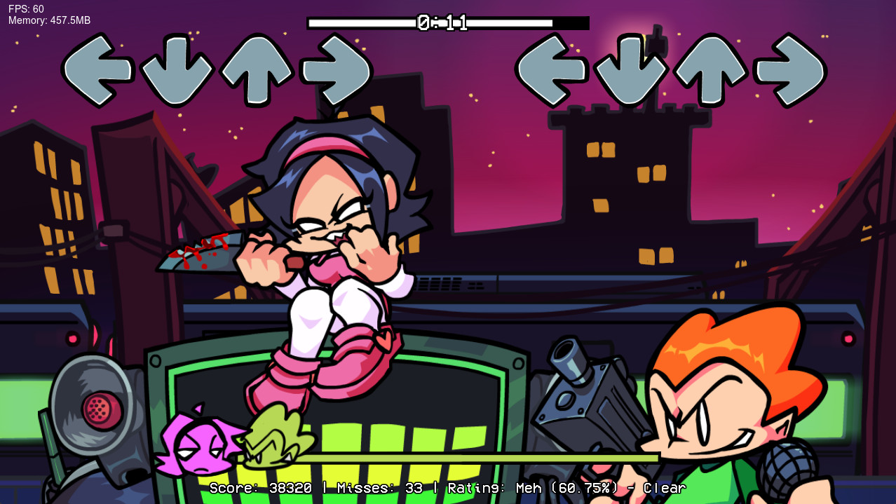 Psych Nene GF Skin [+ Tutorial Song Animations] Mod for Friday Night ...