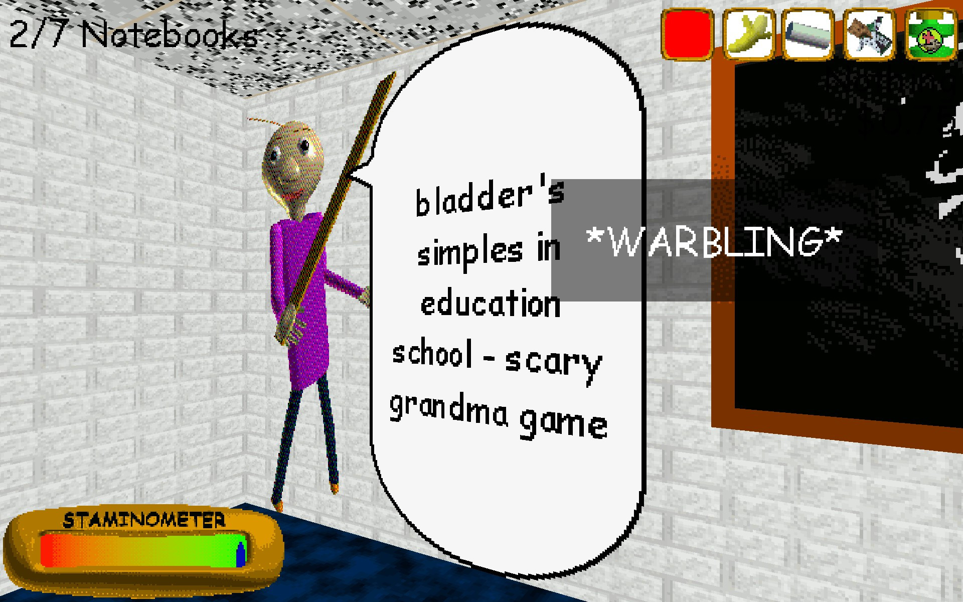 Bladder Says! Mod for Baldi's Basics | Baldi Mods