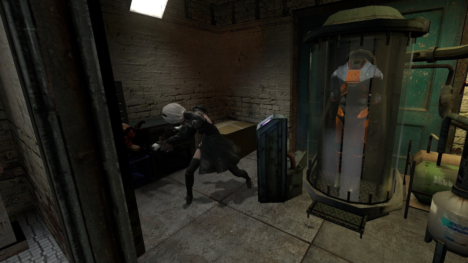 Nier Automata 2B NPC's Mod for Half-Life 2 | HL2 Mods
