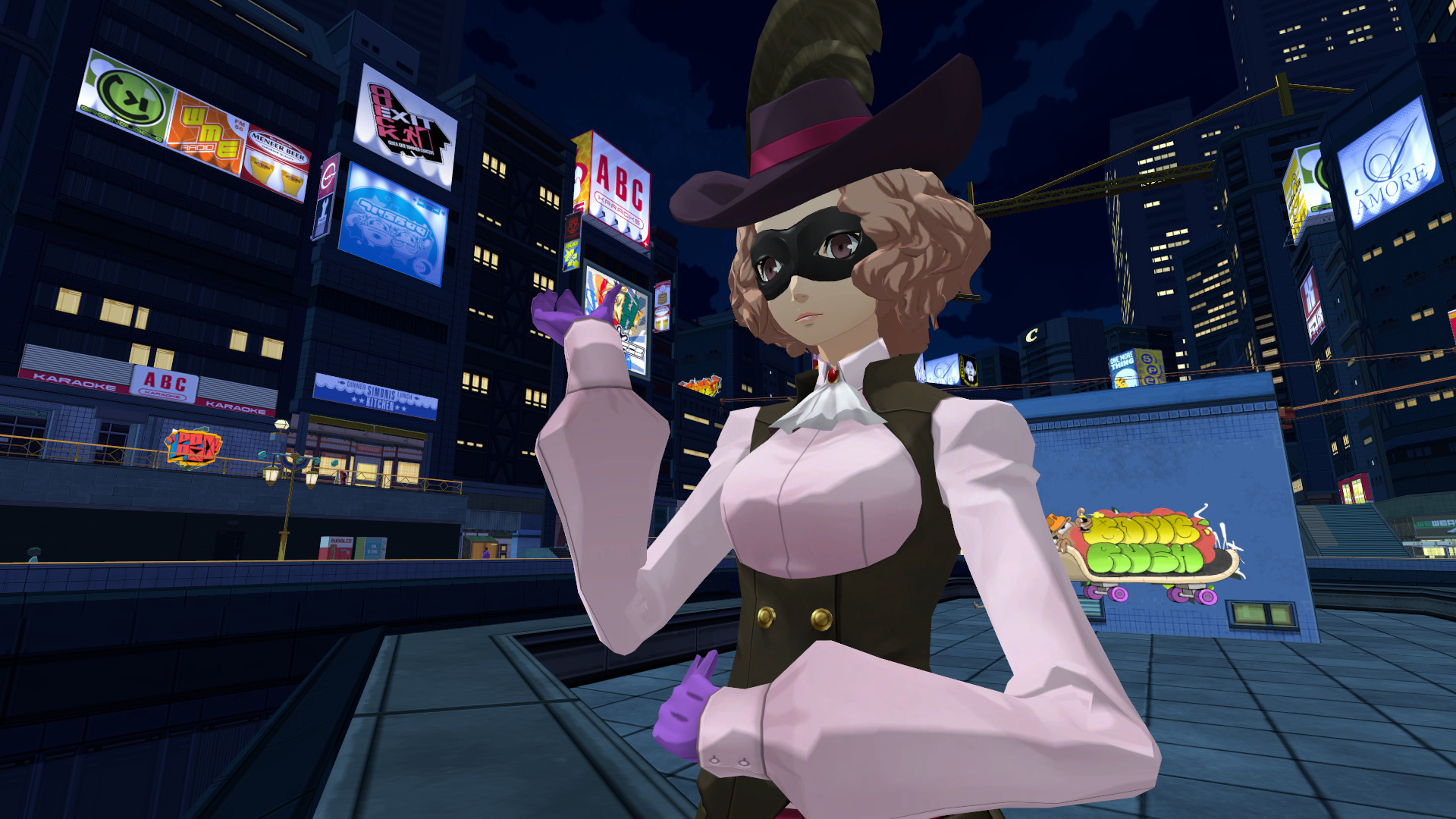 Haru Okumura (Persona 5) Mod for Bomb Rush Cyberfunk | BRC Mods