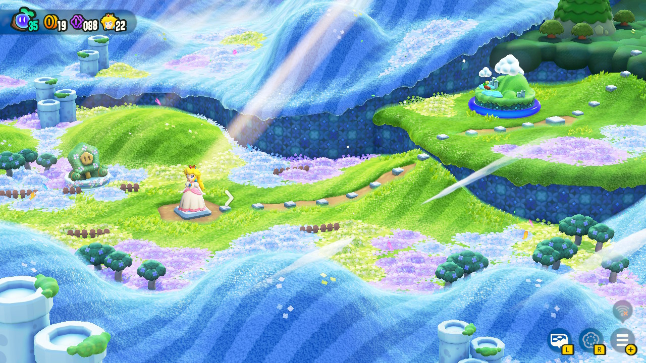 Pink Fire Peach Mod for Super Mario Bros. Wonder | SMBW Mods