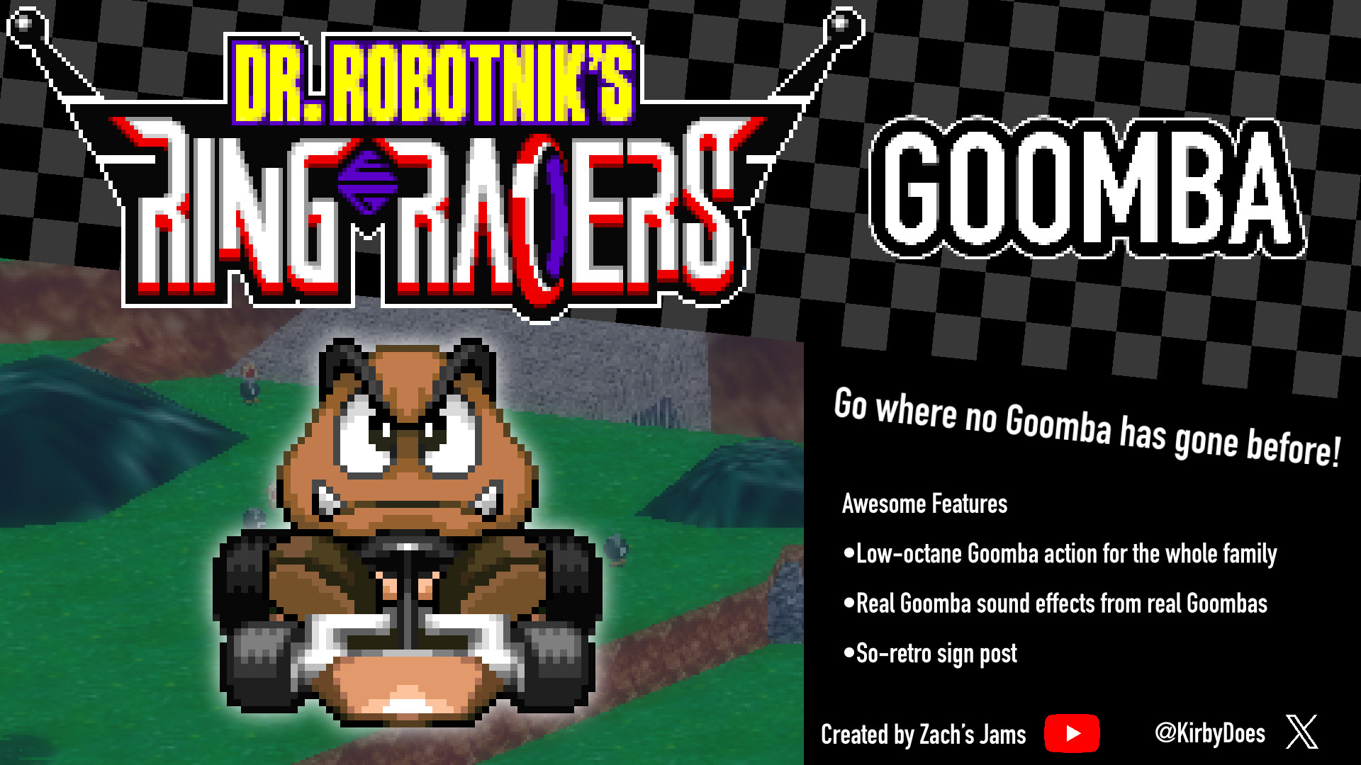 Goomba - Ring Racers Mod for Dr. Robotnik's Ring Racers | DRRR Mods