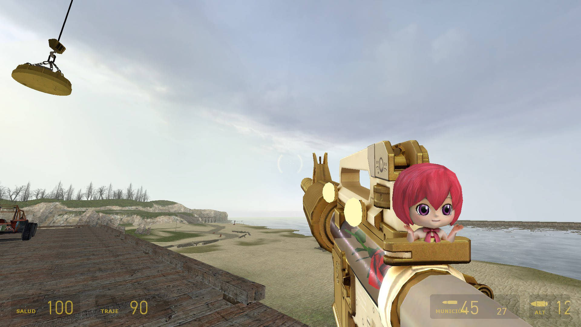 SMG1 to M4A1 Mod for Half-Life 2 | HL2 Mods