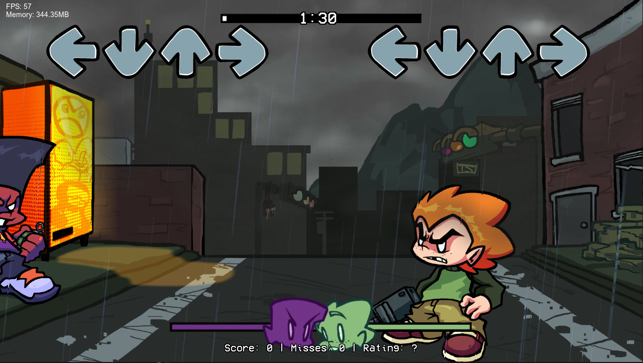 FNF School Fight Mod for Friday Night Funkin' | FNF Mods