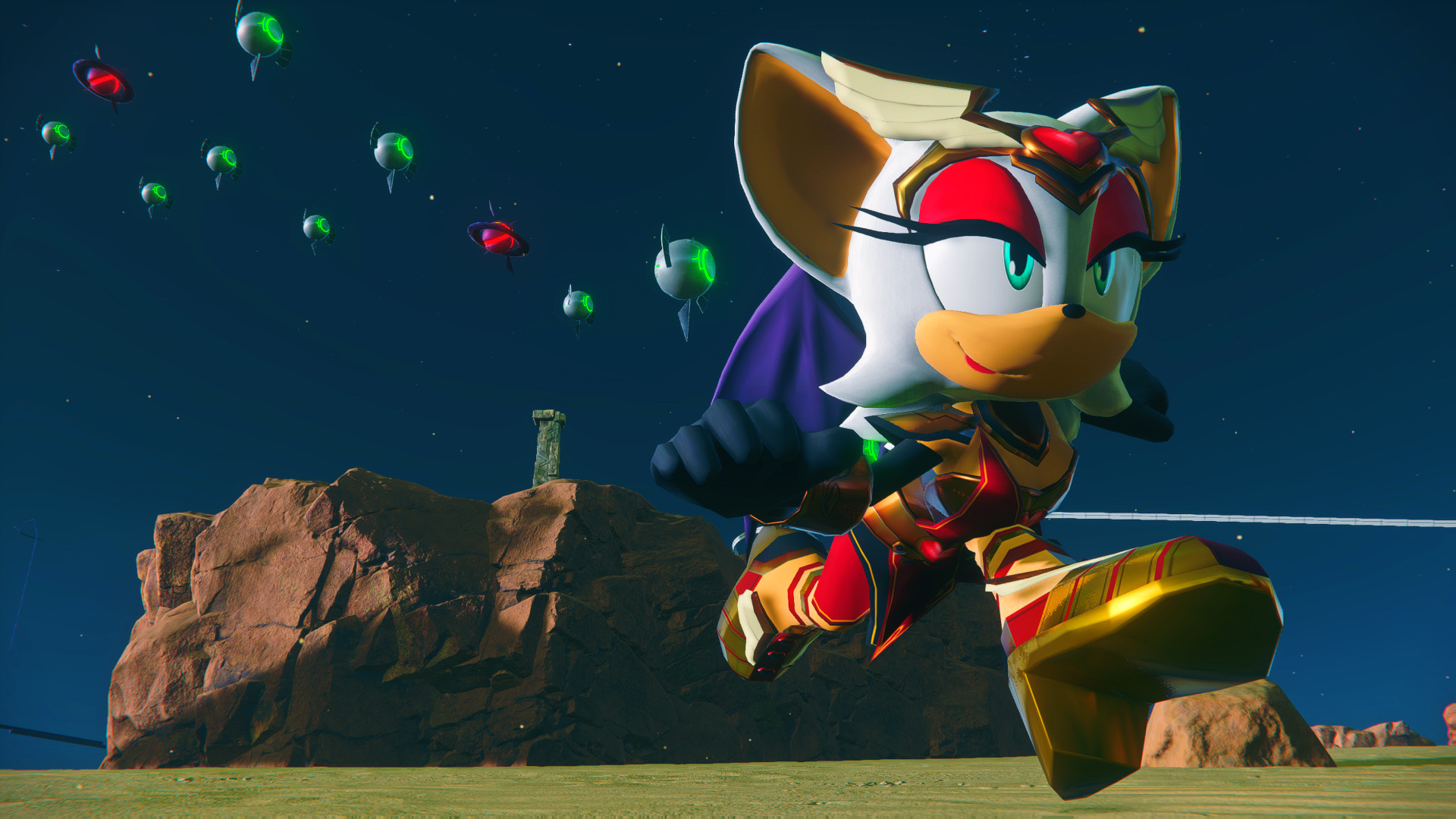 Rouge the Bat [over Knuckles] Mod for Sonic Frontiers | Frontiers Mods