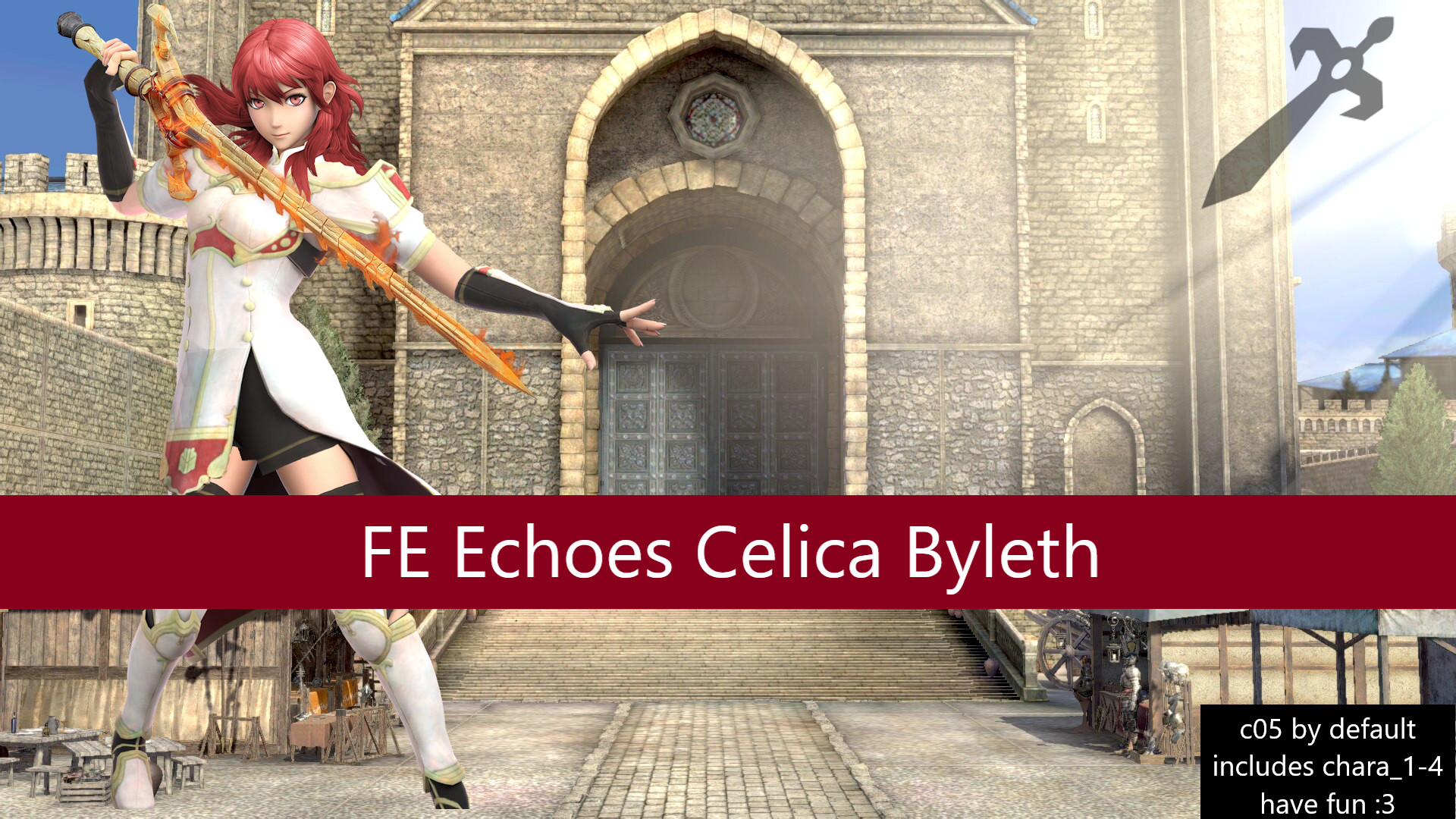 FE Echoes Celica Byleth Mod for Super Smash Bros. Ultimate | SSBU Mods