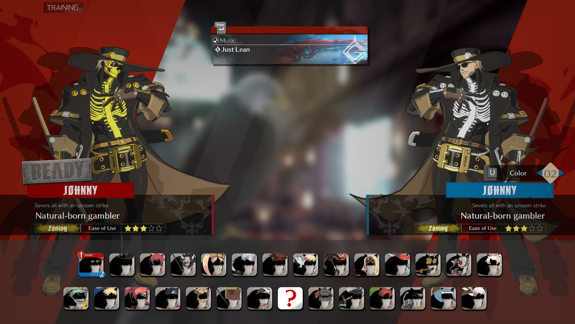 Skeleton Johnny Mod for GUILTY GEAR -STRIVE- | GGST Mods