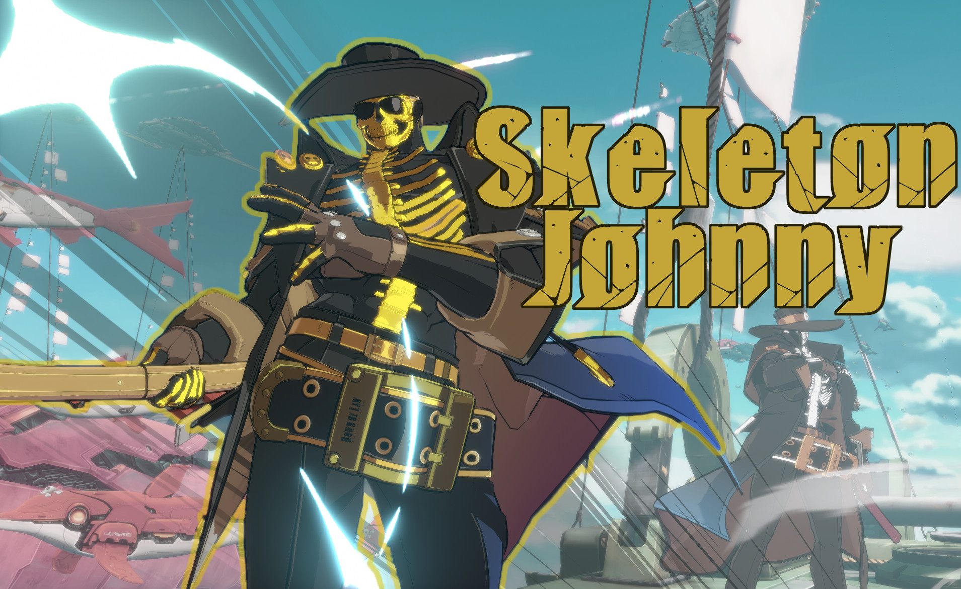 Skeleton Johnny Mod for GUILTY GEAR -STRIVE- | GGST Mods