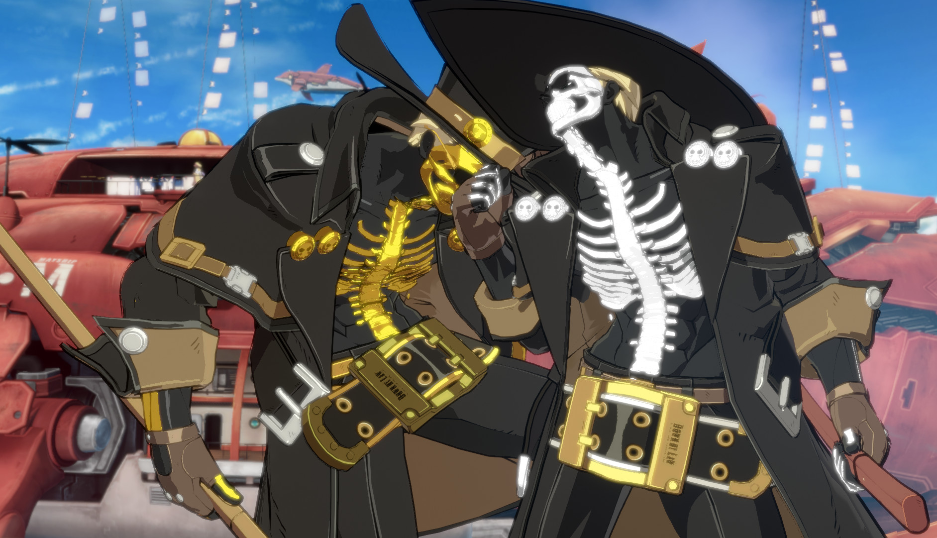 Skeleton Johnny Mod for GUILTY GEAR -STRIVE- | GGST Mods