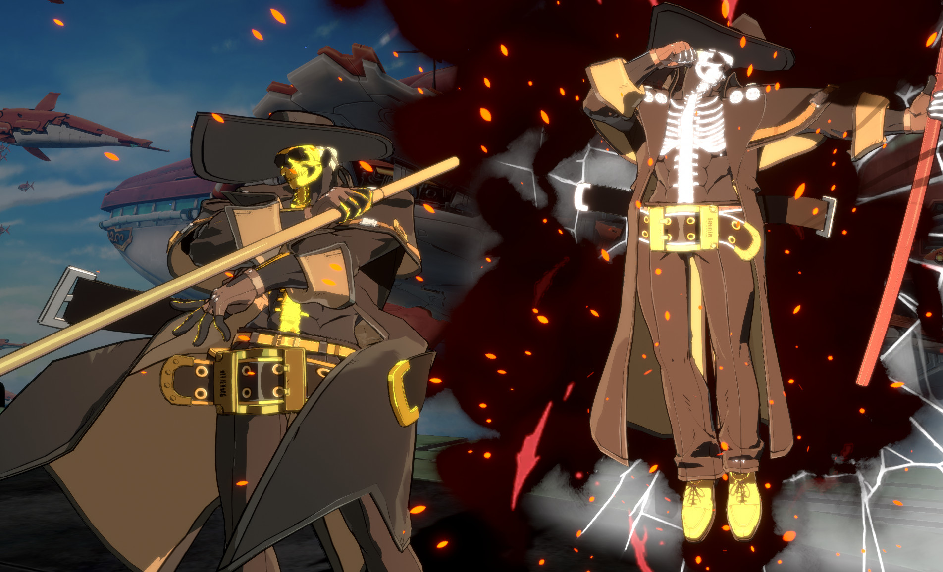 Skeleton Johnny Mod for GUILTY GEAR -STRIVE- | GGST Mods