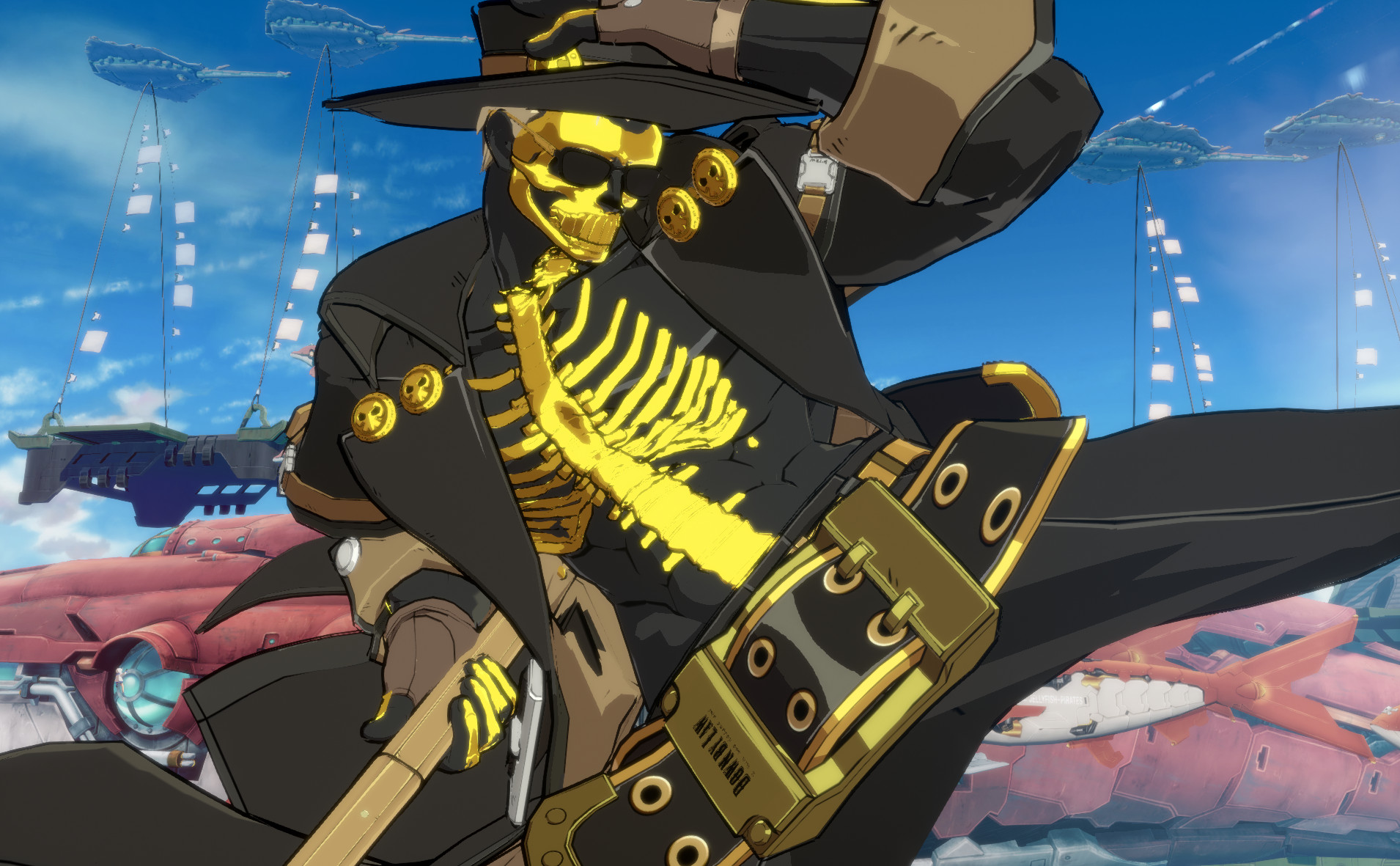 Skeleton Johnny Mod for GUILTY GEAR -STRIVE- | GGST Mods