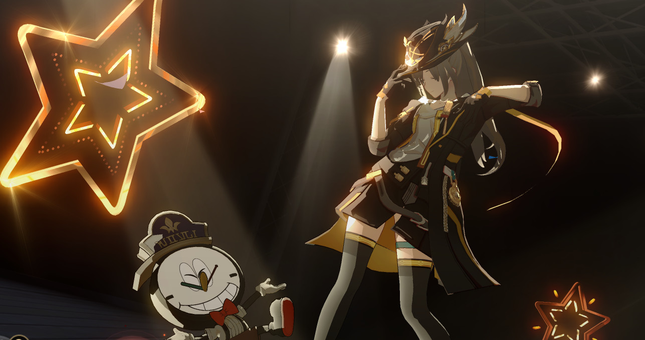 Stelle's stockings/socks w/ Ponytail Mod for Honkai Star Rail | HSR Mods