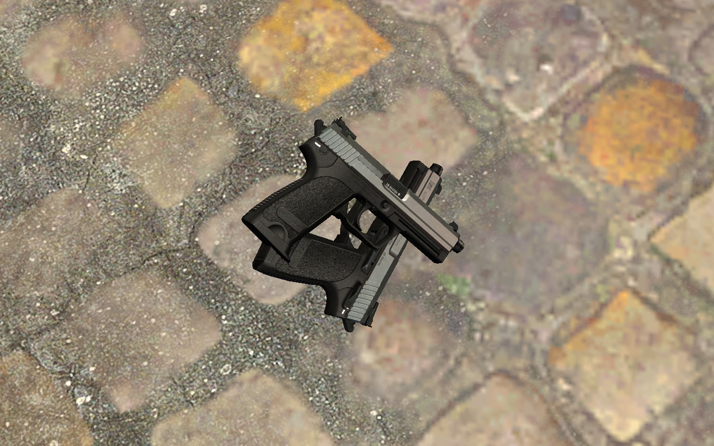 CS Source : HK USP Tactical (Akimbo) in MWII Anims Mod for Counter-Strike: Source | CS:S Mods