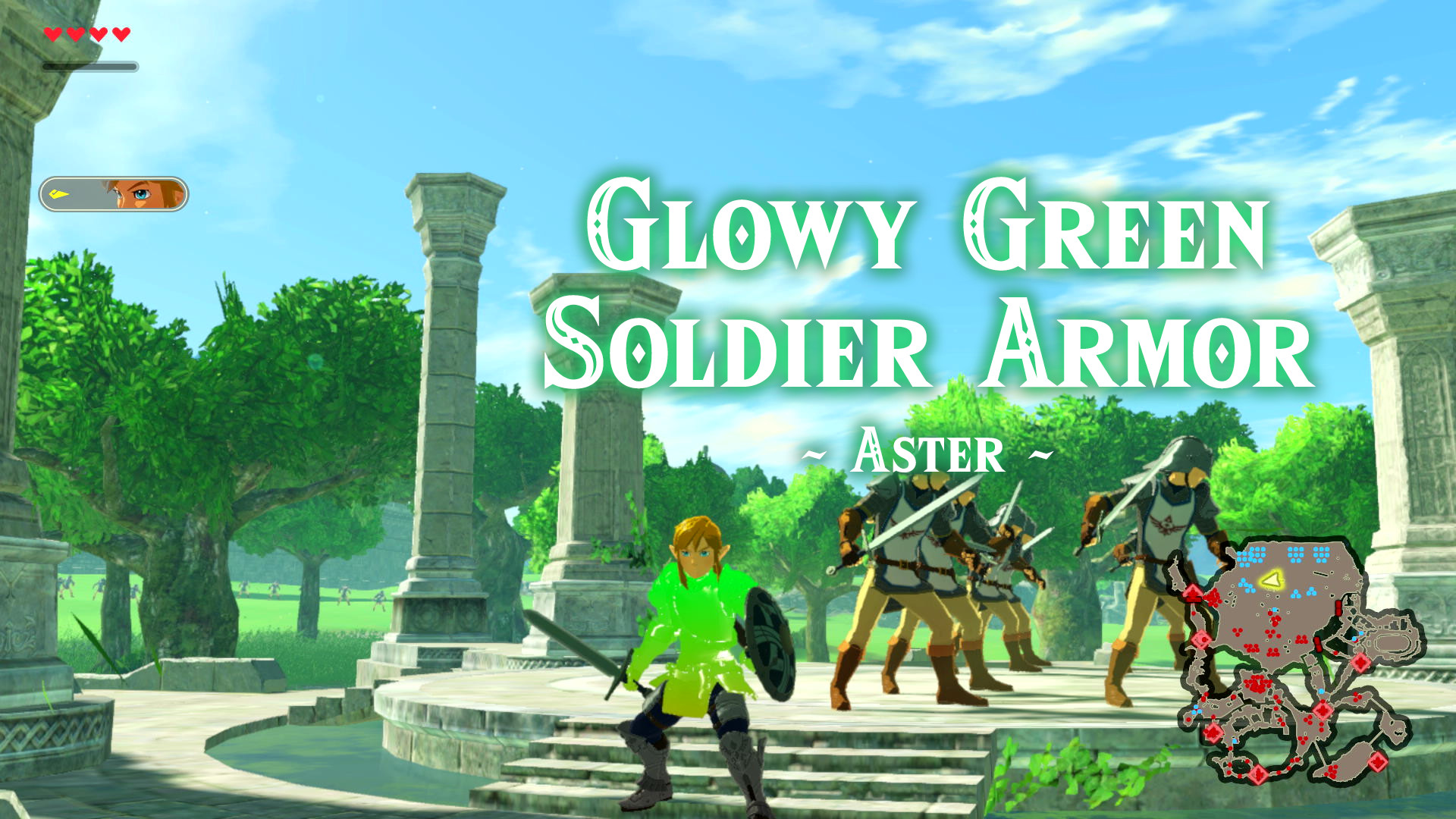 Glowy Green Soldier Armor Mod for Hyrule Warriors: Age of Calamity | HW ...