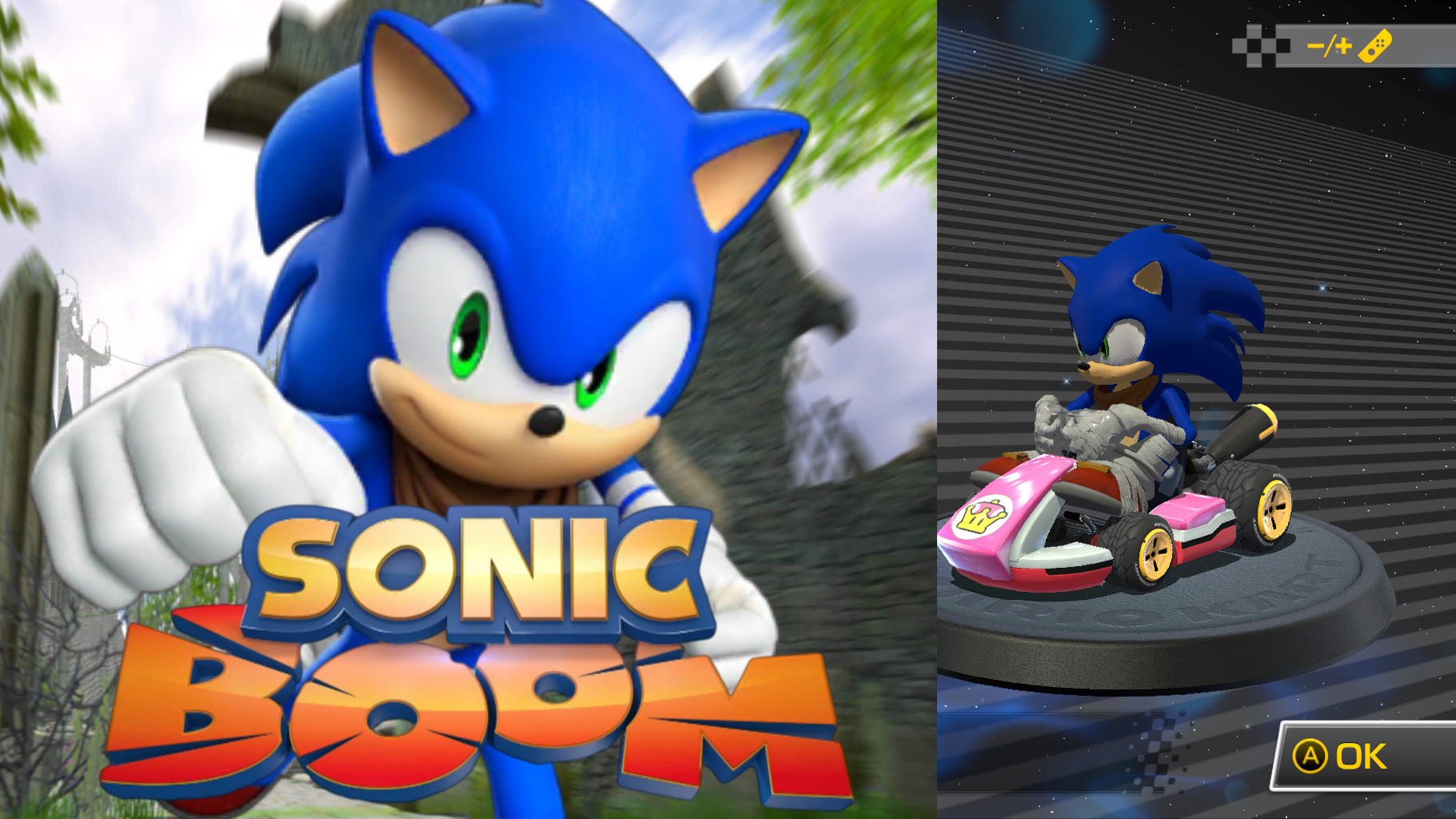 Boom Sonic Mod for Mario Kart 8 Deluxe | MK8D Mods