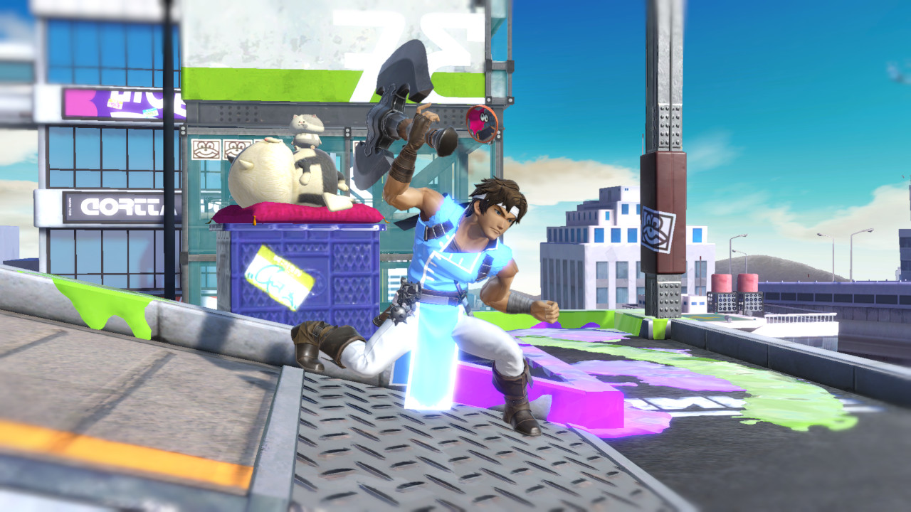 Richter over Inkling c00 Mod for Super Smash Bros. Ultimate | SSBU Mods