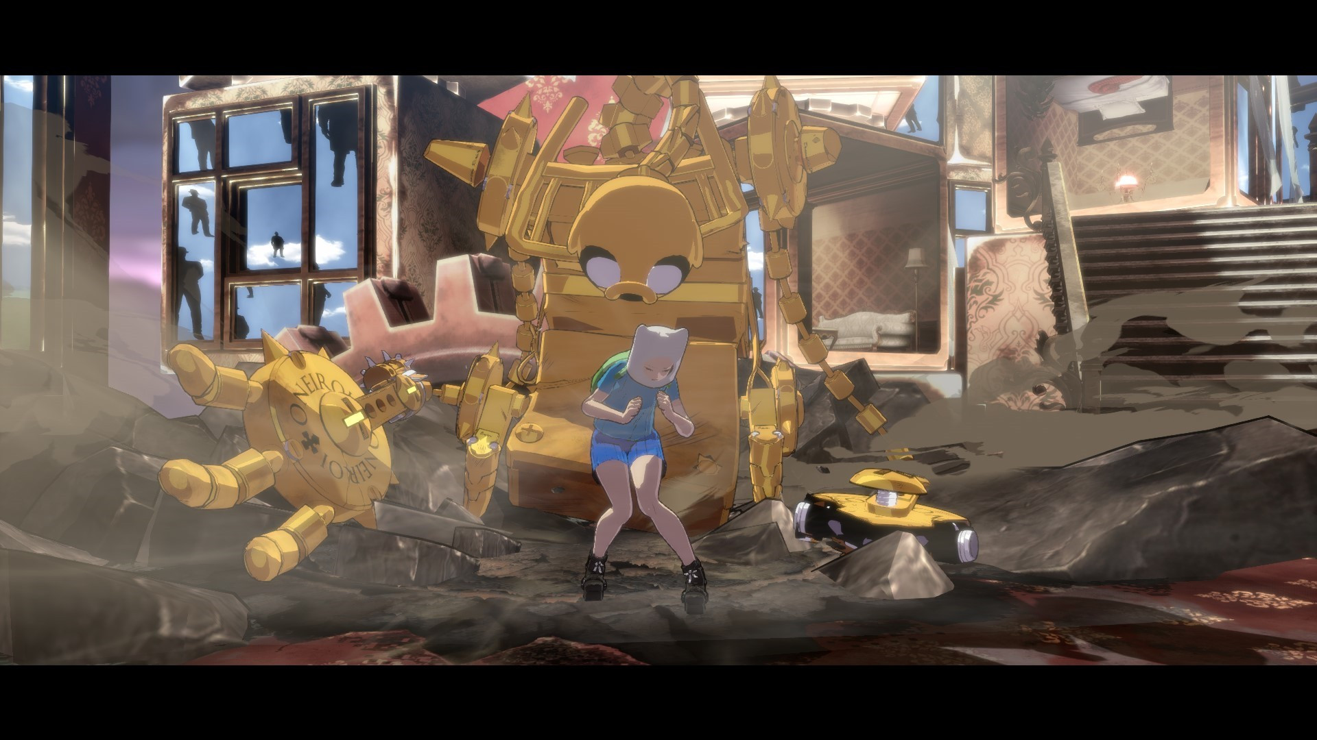 Jake and Finn the Human as Bedman? and Delilah Mod for GUILTY GEAR ...