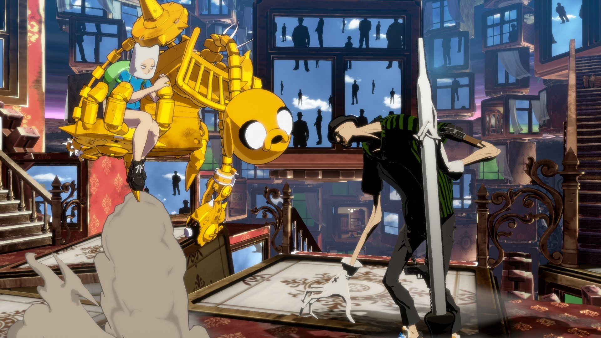 Jake and Finn the Human as Bedman? and Delilah Mod for GUILTY GEAR ...