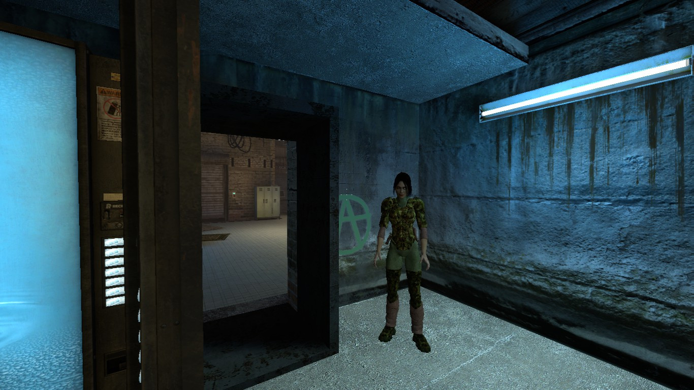 Cinematic Female Rebel for Alyx Mod for Half-Life 2 | HL2 Mods