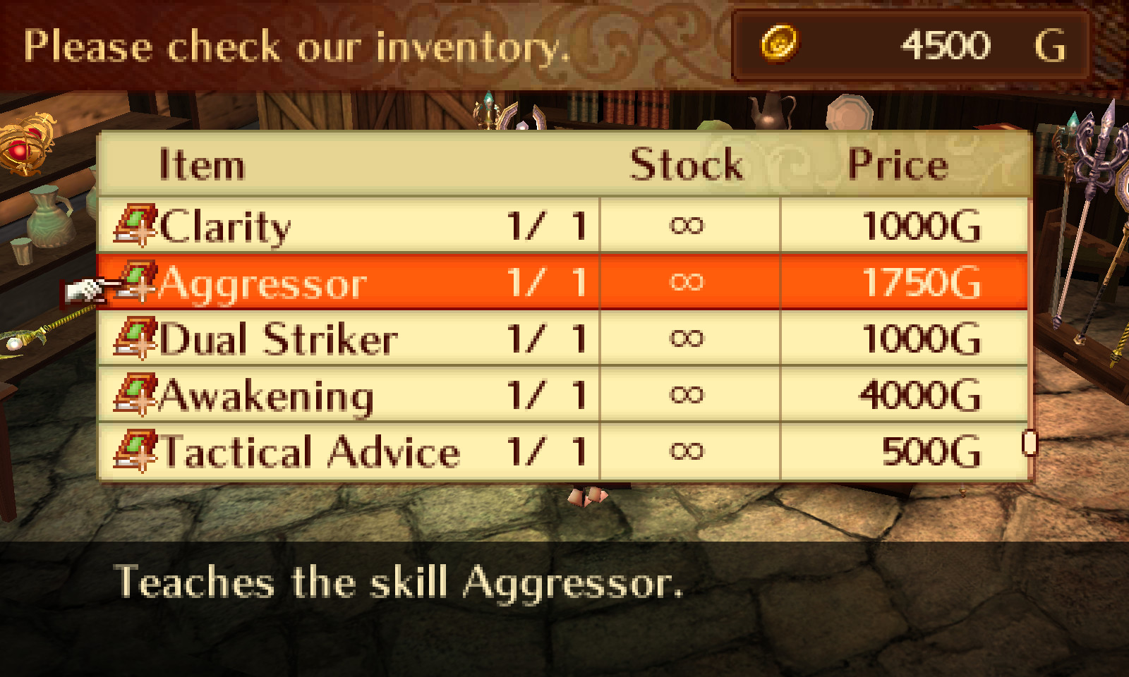 Skill Book Sale Mod for Fire Emblem Fates | FEF Mods