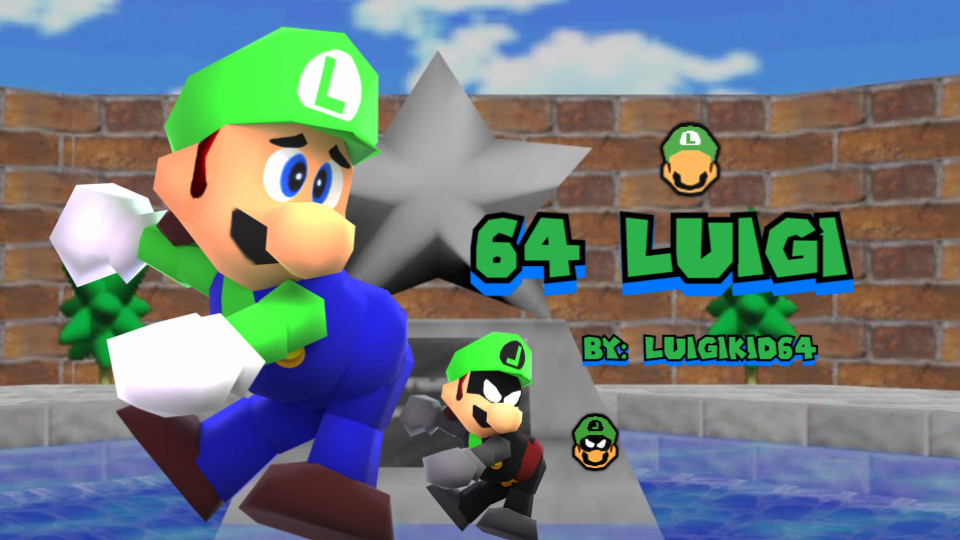 64 Luigi Mod for Super Smash Bros. Ultimate | SSBU Mods