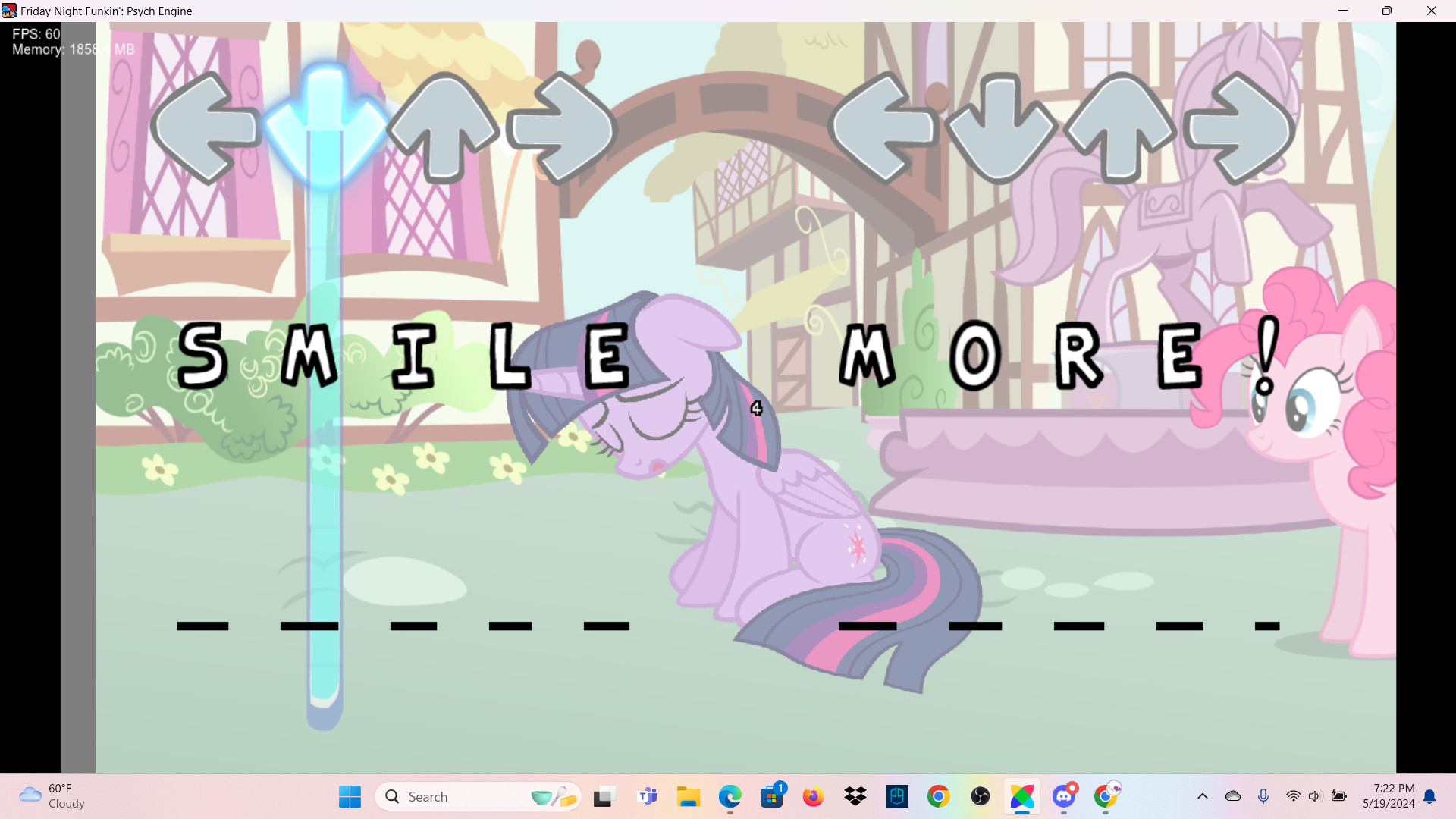 Come along with me but its mlp Mod for Friday Night Funkin' | FNF Mods