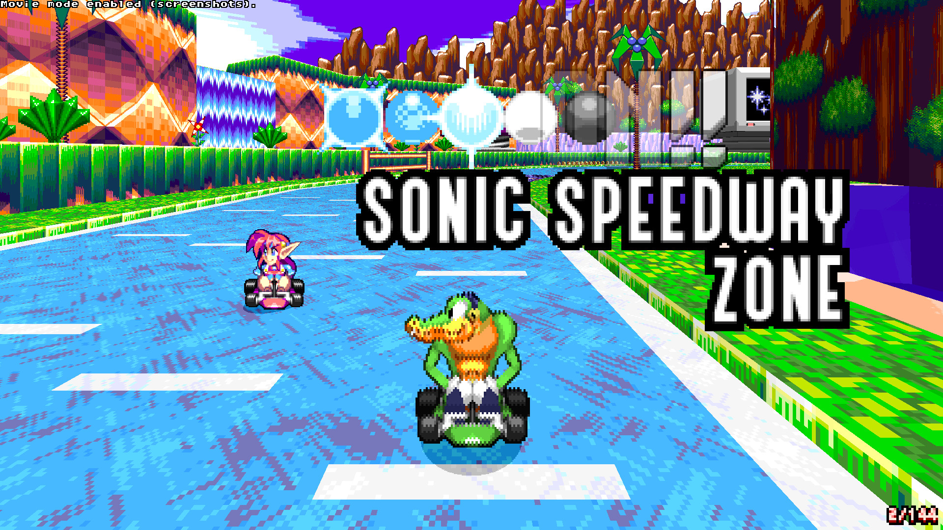 Vector the Crocodile Mod for Dr. Robotnik's Ring Racers | DRRR Mods