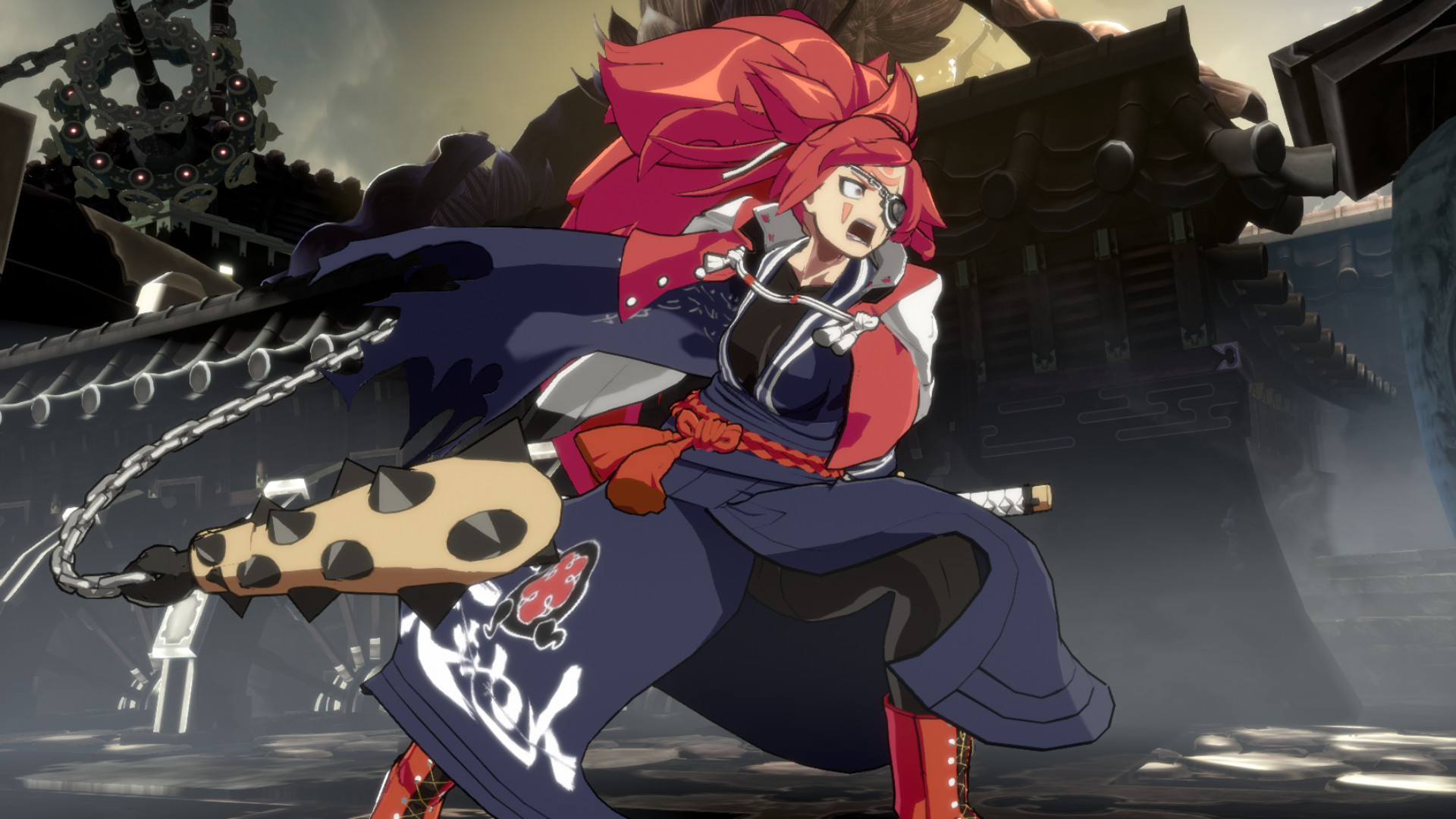 Sukeban Baiken, Shinzo Abe gun, & sheathed sword Mod for GUILTY GEAR ...