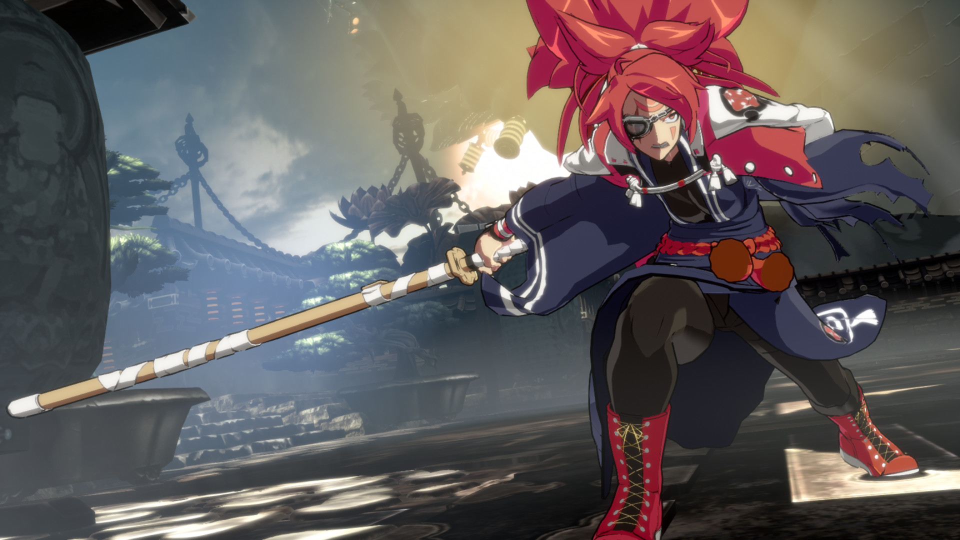 Sukeban Baiken, Shinzo Abe gun, & sheathed sword Mod for GUILTY GEAR ...