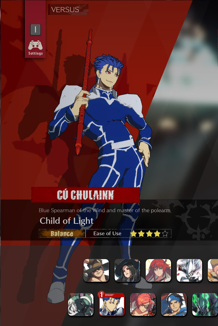 Cu Chulainn/Lancer (FATE) Mod for GUILTY GEAR -STRIVE- | GGST Mods