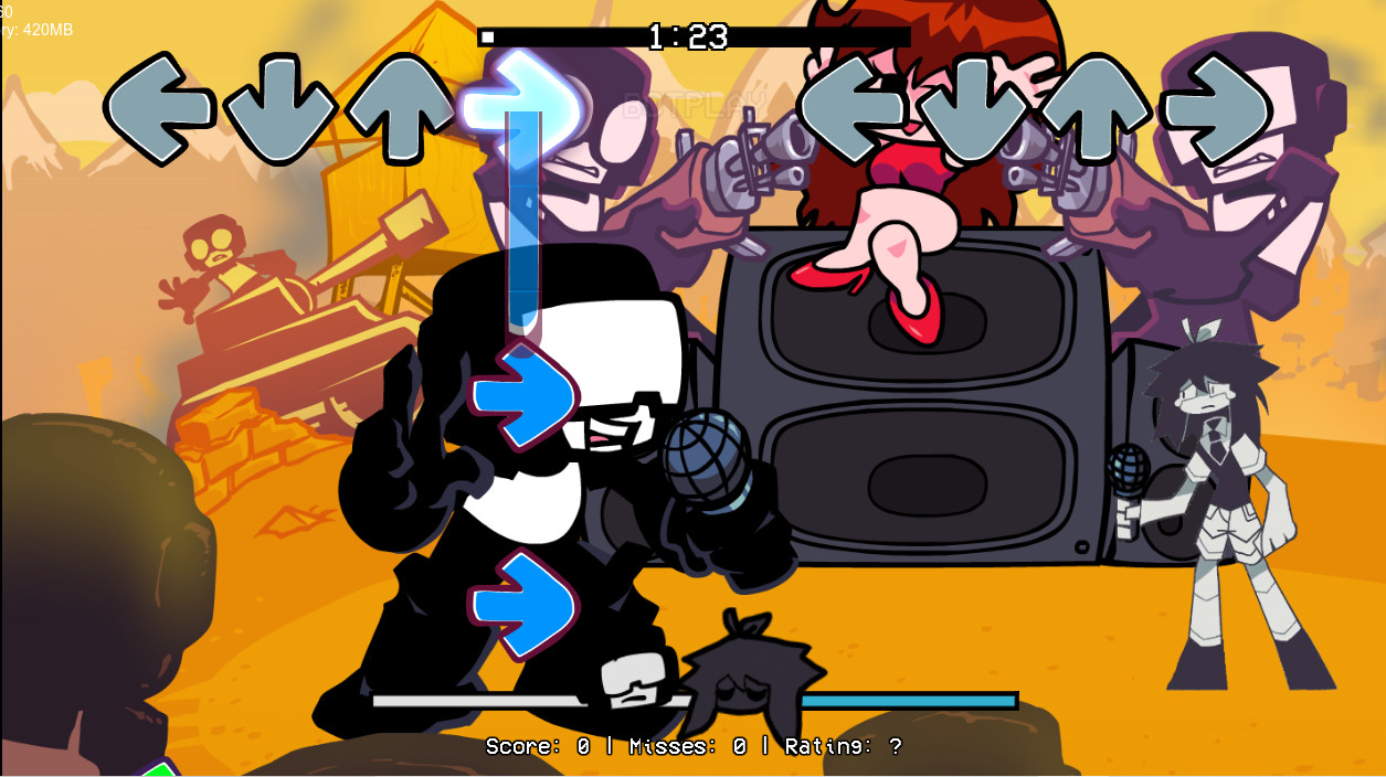 (FPE) abbie over bfchristmas (REMASTERED) Mod for Friday Night Funkin ...