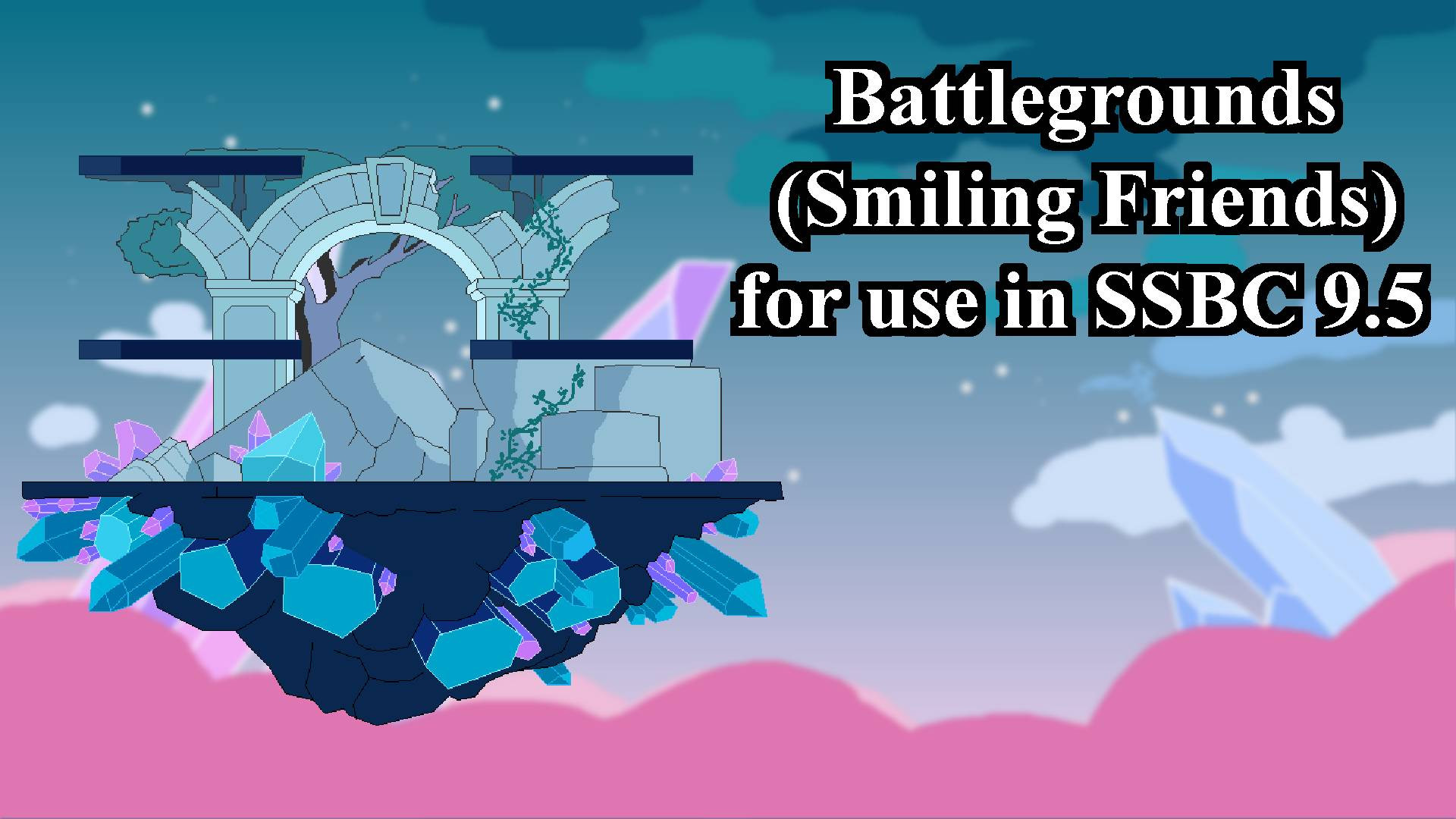 Battlegrounds (Smiling Friends) - SSBC 9.5 Mod for Super Smash Bros. Crusade | SSBC Mods