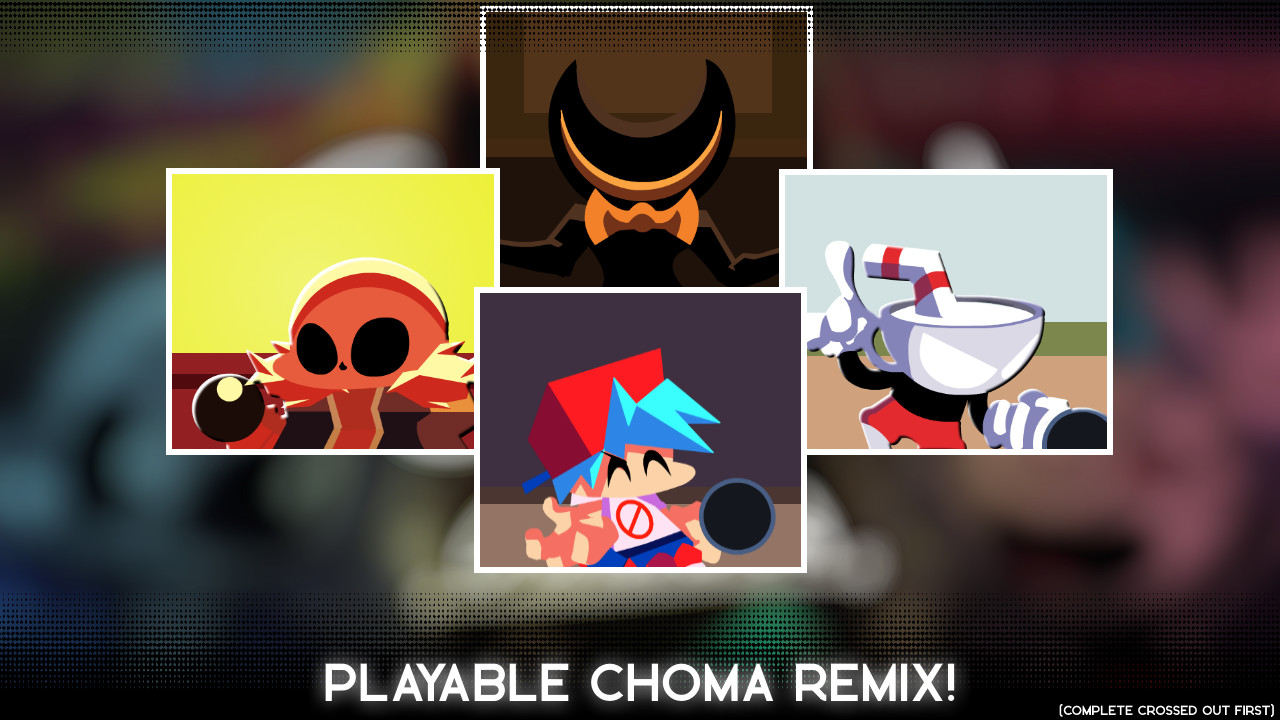 Funkin' Crossed Out (Remix Update) Mod for Friday Night Funkin' | FNF Mods