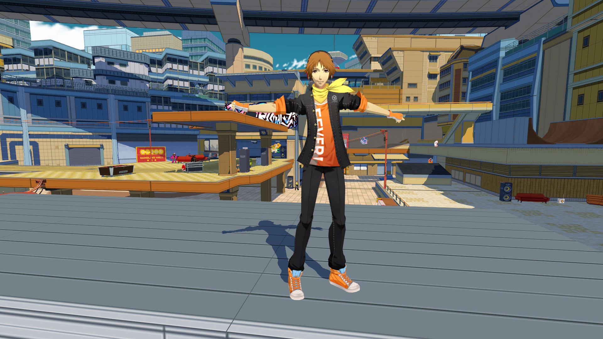 Yosuke Hanamura (Persona 4 Dancing) Mod for Bomb Rush Cyberfunk | BRC Mods