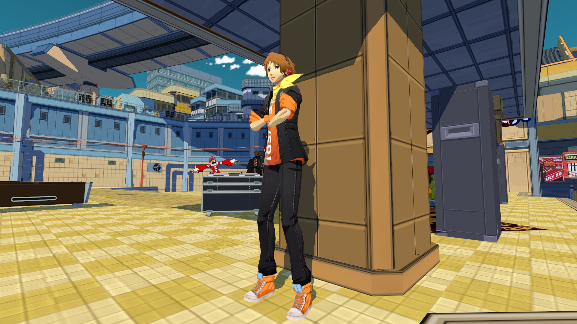 Yosuke Hanamura (Persona 4 Dancing) Mod for Bomb Rush Cyberfunk | BRC Mods