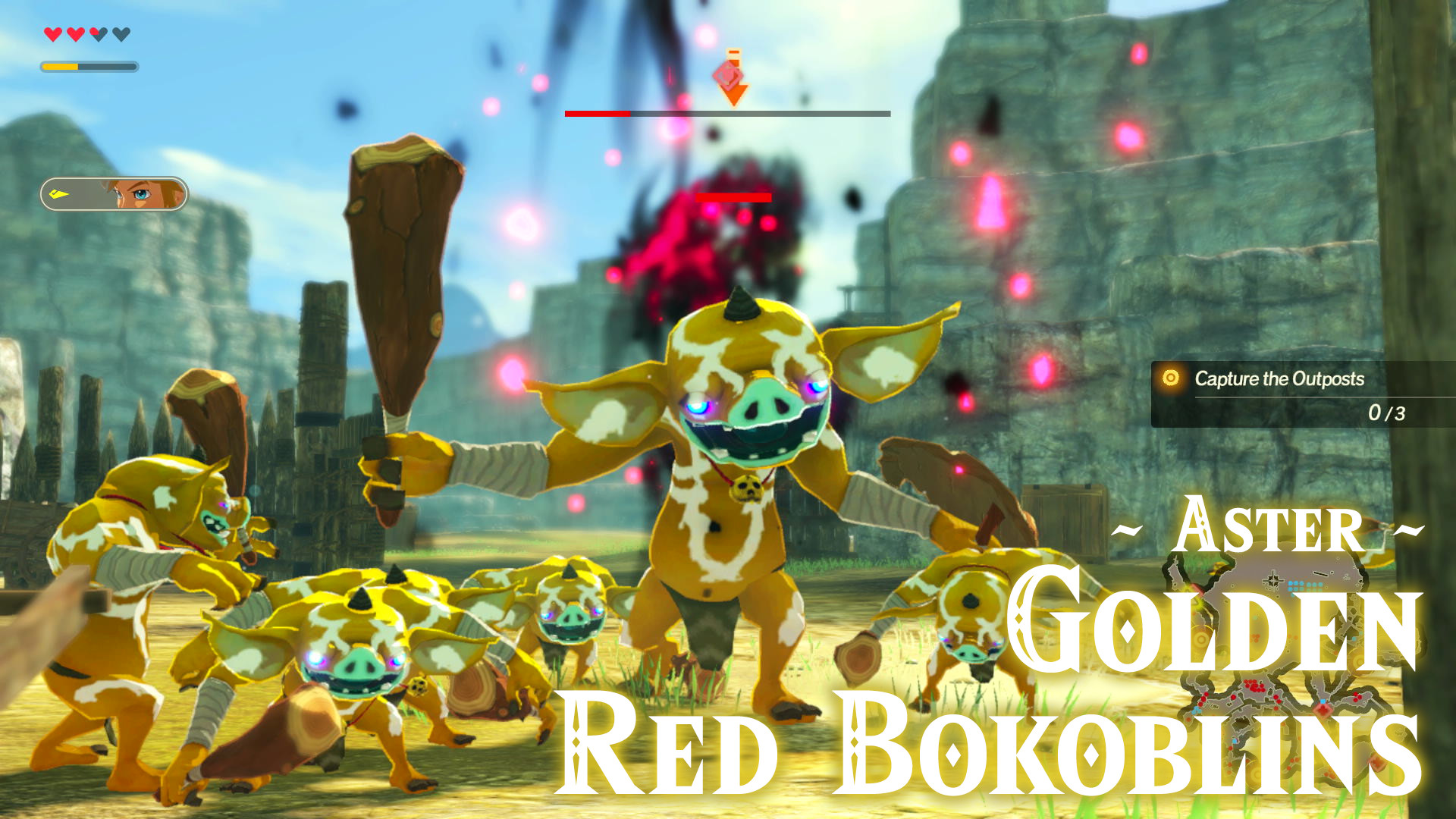 Golden Red Bokoblins Mod for Hyrule Warriors: Age of Calamity | HW:AOC Mods