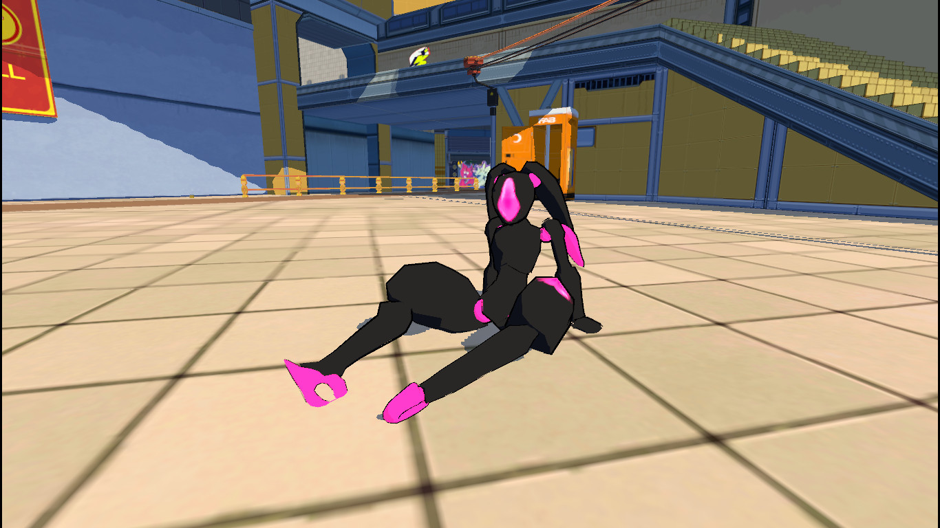 Rabbit Void | Custom Playable Mod for Bomb Rush Cyberfunk | BRC Mods