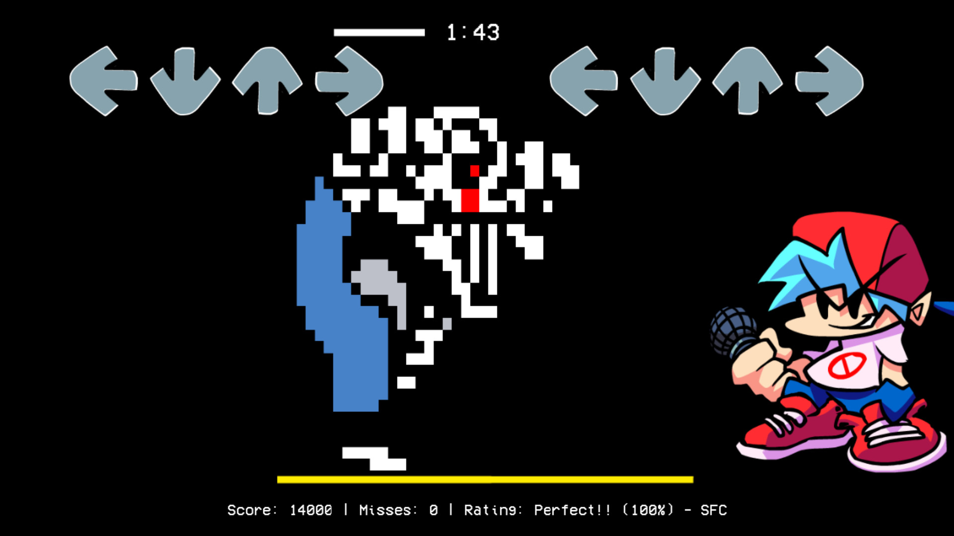 Fallen Down - Vs. Sans.sys Mod for Friday Night Funkin' | FNF Mods