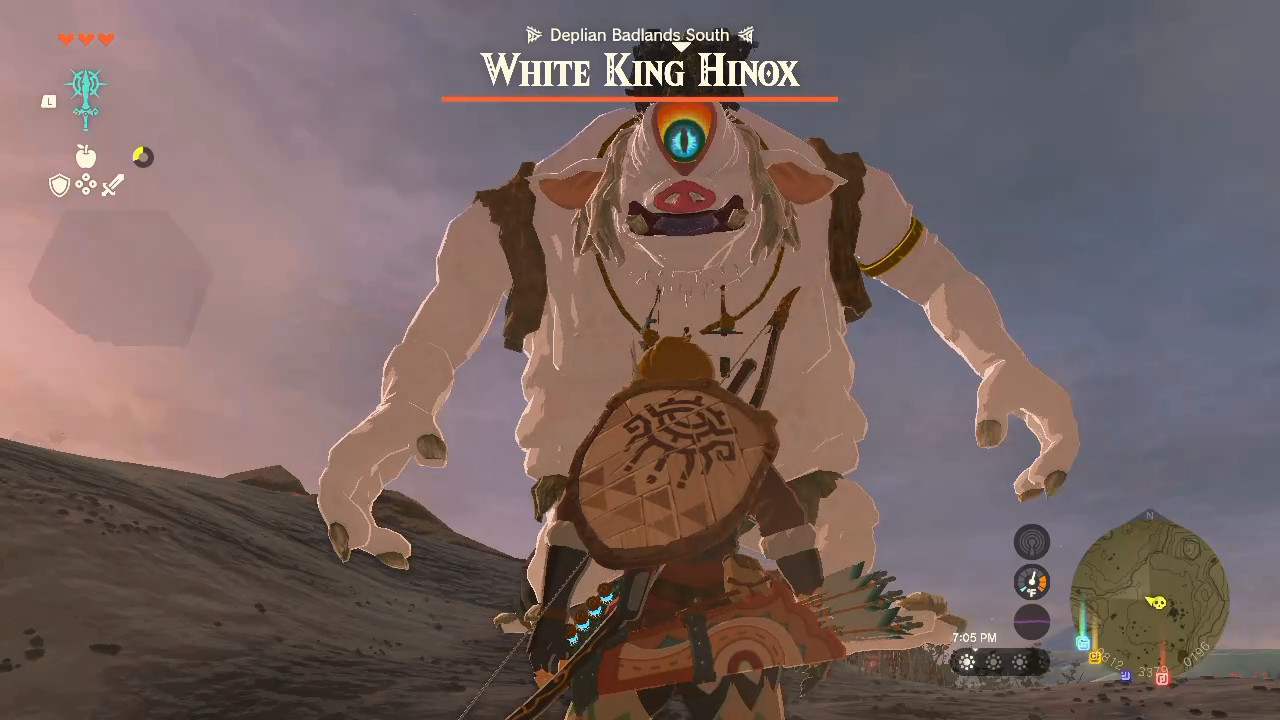 White King Hinox Mod for The Legend of Zelda: Tears of the Kingdom ...